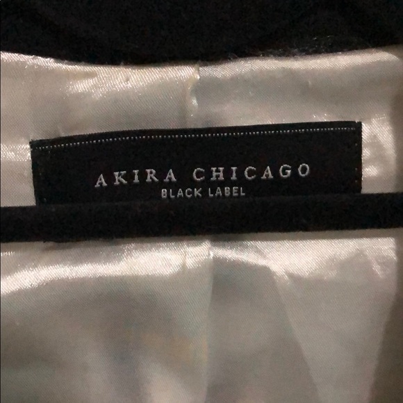 AKIRA | Jackets & Coats | Offwhite And Black Akira Black Label Blazer ...